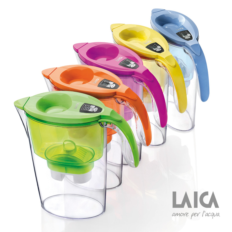 Laica, nuovo set da tavola colorato